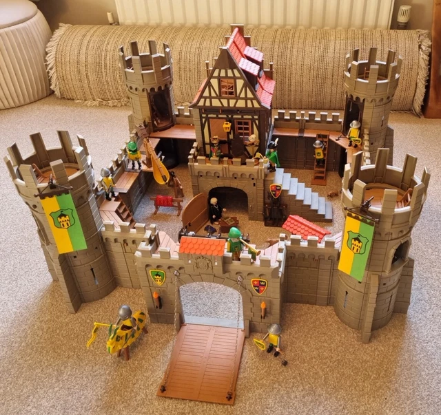 PLAYMOBIL VINTAGE CUSTOM Built Extra Large Castle in Fantastic ...