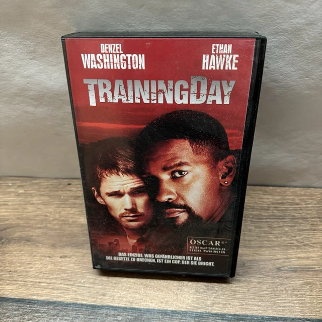 VHS TRAINING DAY - Denzel Washington Ethan Hawke Scott Glenn EUR 7,12 ...