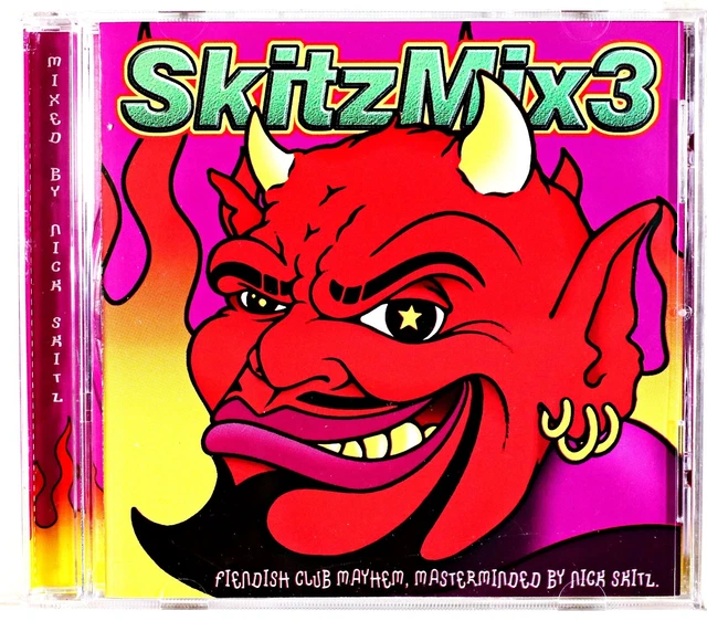 SKITZ MIX VOLUME 3 - Mixed by Nick Skitz Megamix Hi NRG Euro House CD ...