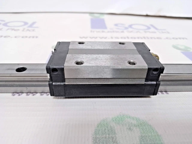 THK SSR15 H-NBR D25 Linear Ball Bearing Block Carriage Slides on 700mm ...