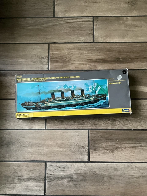 REVELL NO.05215-0389 RMS TITANIC Plastic Model Kit In 1:570 Scale ...