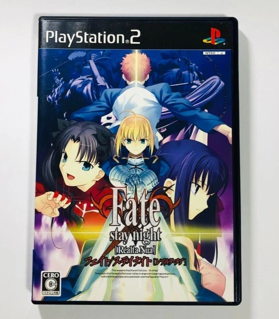 FATE STAY NIGHT Realta Nua Sony Playstation 2 PS2 Version Japonaise ...