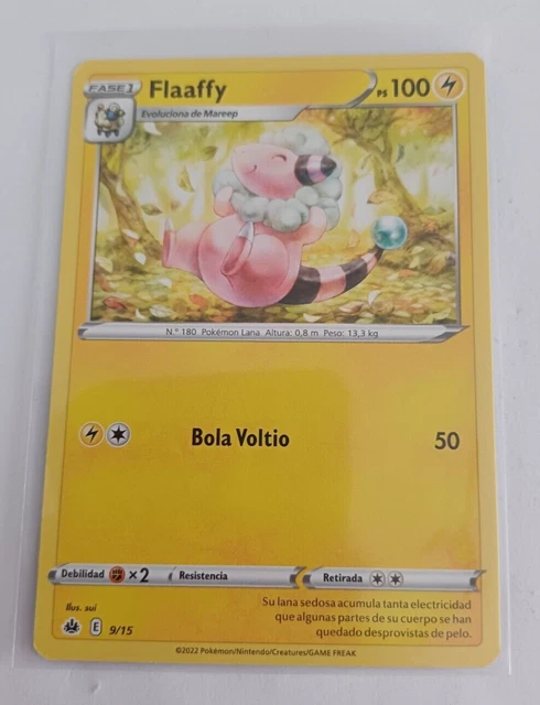 CARTE CARD CARTA Pokémon 9/15 Flaaffy carte normale MC DONALD'S 2022 ...