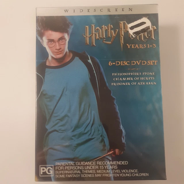 HARRY POTTER YEARS 1-3 DVD Box Set Philosopher's Stone New Sealed Free ...