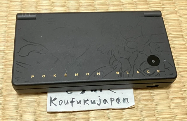 NINTENDO DSI POKEMON Reshiram Zekrom Limited Edition Console Black $175 ...
