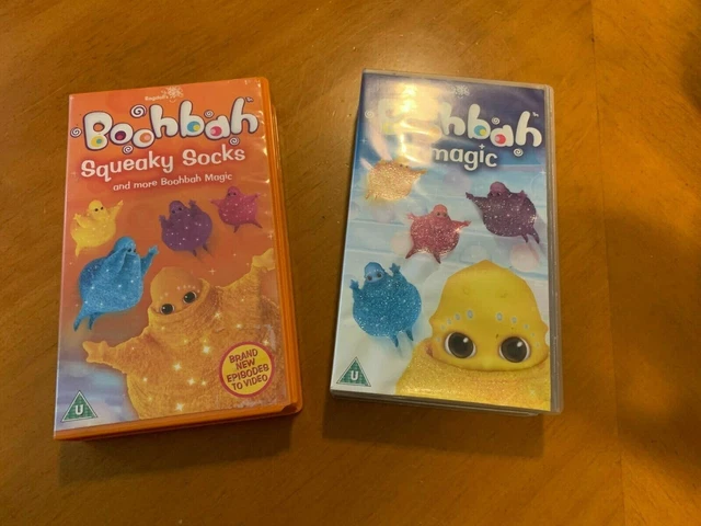 BOOHBAH MAGIC & CRACKER & Squeaky Socks VHS Video £19.99 - PicClick UK