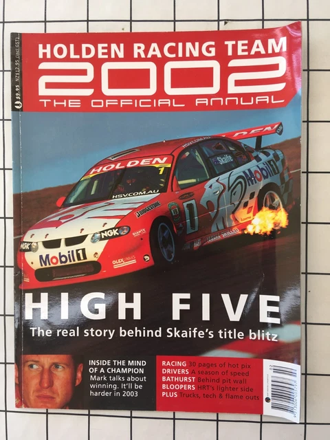 HOLDEN HRT 2002 The Official Annual magazine $45.00 - PicClick AU