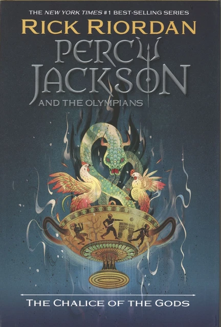 Rick Riordan Percy Jackson And The Olympians The Chalice Of The Gods