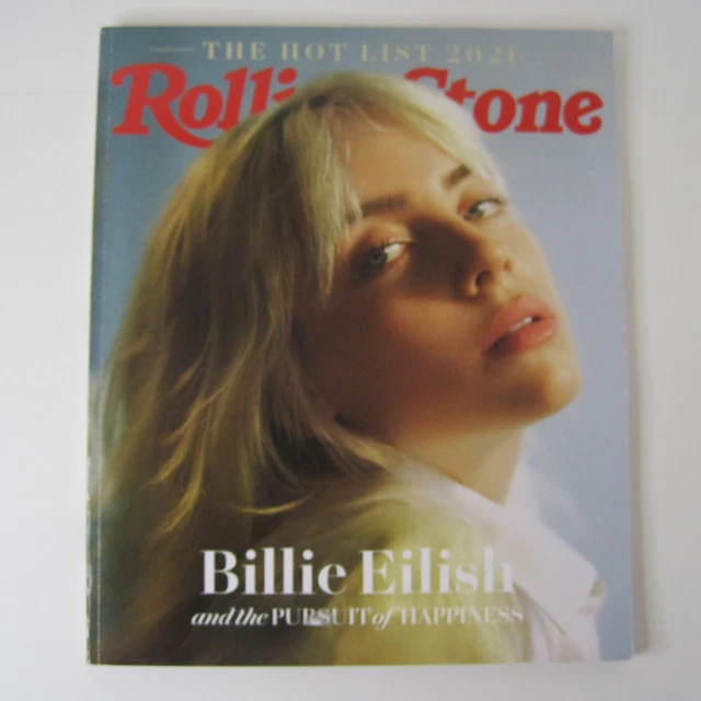 ROLLING STONE MAGAZINE Billie Eilish July-August 2021 Issue 1353/1354 £ ...