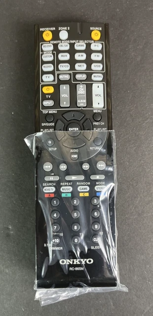 ONKYO RC-865M REMOTE Control Replacement - Onkyo AV Receiver HT-R391 ...