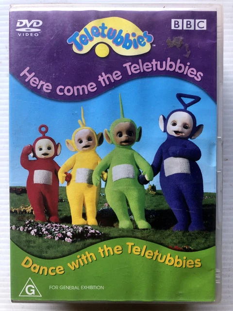HERE COME THE Teletubbies & Dance With The Teletubbies (DVD, 2002) PAL ...