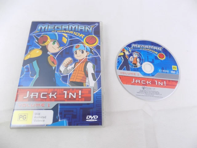 MEGA MAN NT Warrior Volume 1 Jack In! DVD $8.33 - PicClick AU