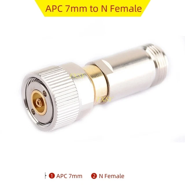 APC 7MM TO N Female Coaxial Converter Adapter For Network Analyzer ...