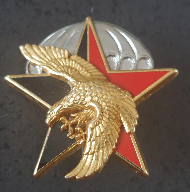SPECIAL FORCES COMMANDOS Badge 1° Shock Cpes/Cpeom/11°Demi Paratrooper ...