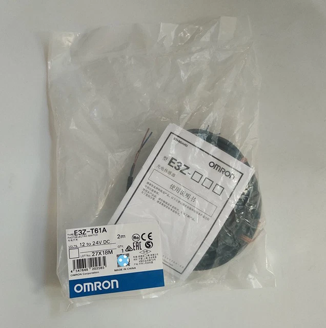 NEW OMRON PLC Photoelectric Switch E3Z-T61A E3ZT61A free shipping £64. ...