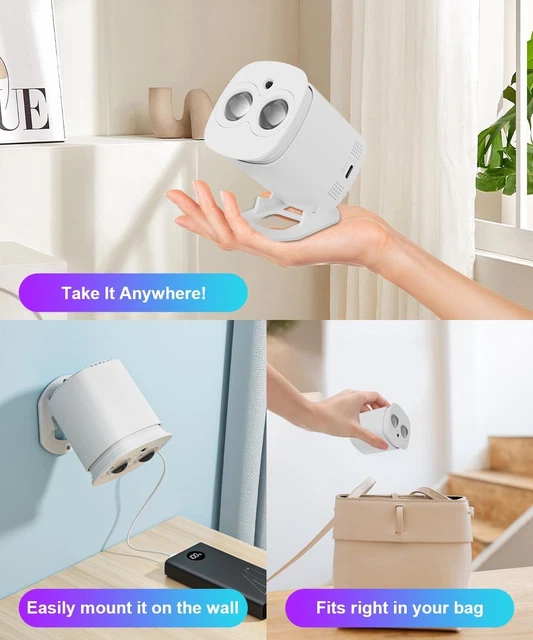 LED PROJECTOR GALAXY Starry Sky Night Light Nebula Space Ocean Lamp ...