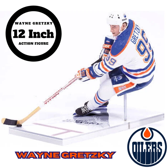 MCFARLANE NHL LEGENDS Wayne Gretzky Edmonton Oilers 12" Inch Figure $99 ...