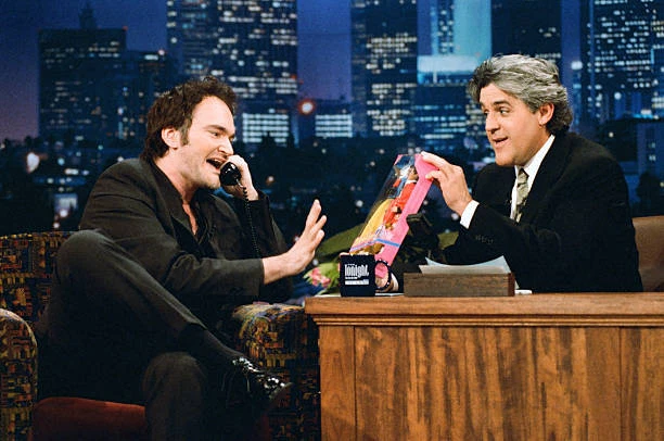 FILM DIRECTOR QUENTIN Tarantino On Leno 1995 Old Television Photo 1 EUR ...