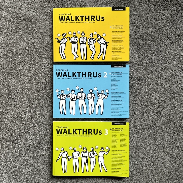 TEACHING WALKTHRUS TOM Sherrington Books 1, 2 and 3 Bundle. RRP £38 £26 ...