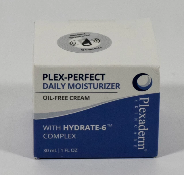 PLEXADERM PLEX-PERFECT DAILY Moisturizer 1oz oil-free CREAM Hydrate-6 ...
