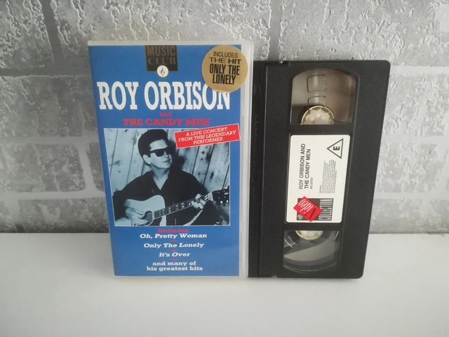 ROY ORBISON AND The Candy Men LIVE VHS Inc Pretty Woman / B/W 25 ...