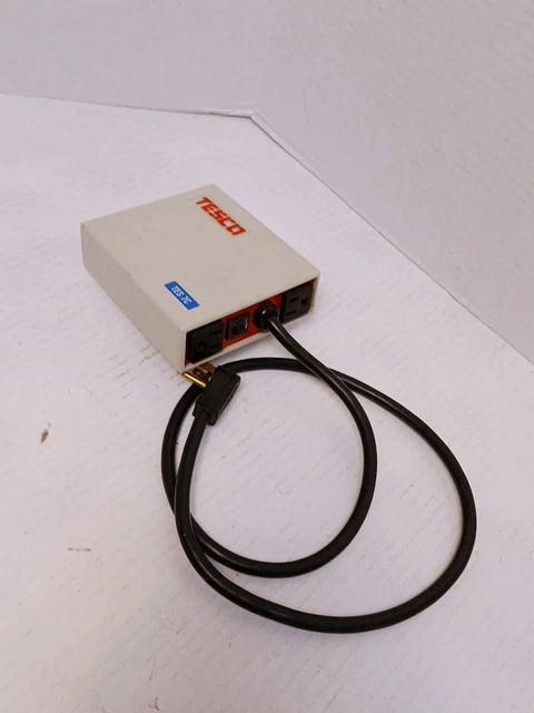 TESCO TRANSIENT VOLTAGE surge suppressor 120v 15 amp 60hz tes 7c lab ...