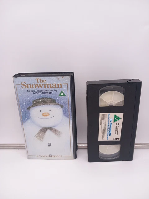 THE SNOWMAN BY Raymond Briggs VHS Video Tape - Introduction By David ...