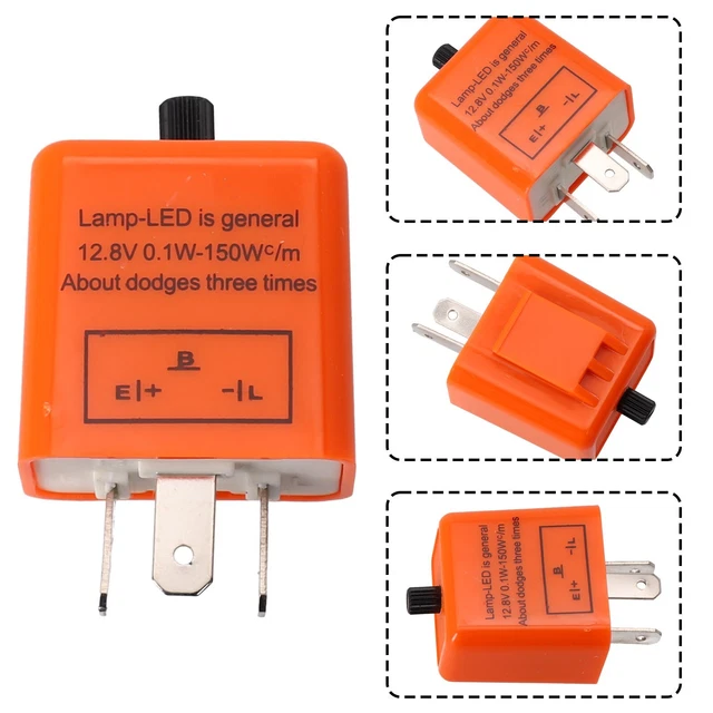 R??SOUDRE LES PROBL??MES de clignotant DEL avec relais flash 12V 3 ...