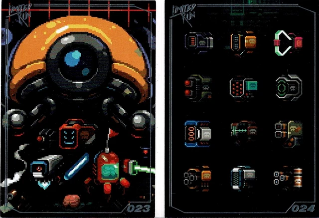 NEUROVOIDER #023 & #024 Limited Run Games Silver Trading Cards New £15. ...