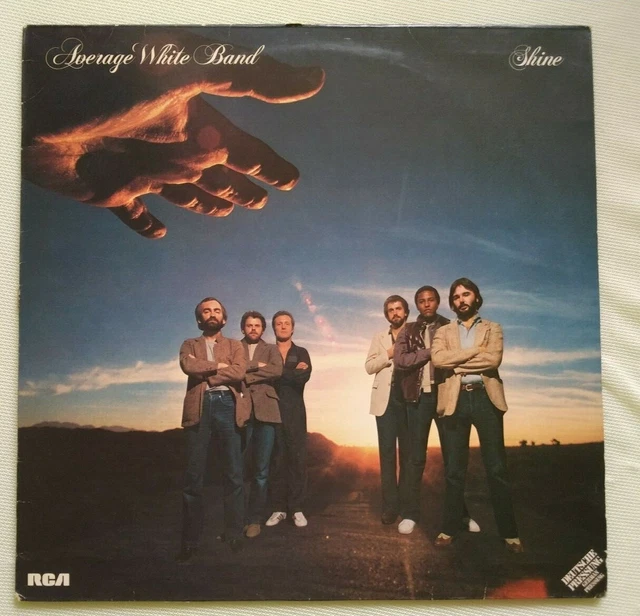 THE AVERAGE WHITE Band - Shine - Album / Schallplatte - gebraucht EUR ...