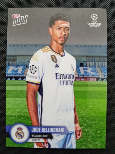 JUDE BELLINGHAM REAL Madrid 2023 Topps Ora Welcome Jude EUR 14,22 ...