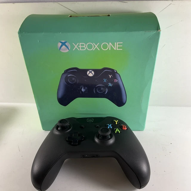 MICROSOFT XBOX ONE Wireless Controller - Black - Boxed £29.99 - PicClick UK