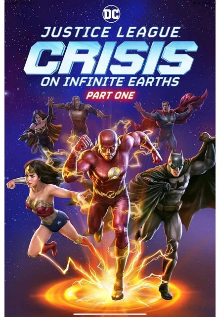 JUSTICE LEAGUE: CRISIS on Infinite Earths Part One 2024 film DVD sans ...