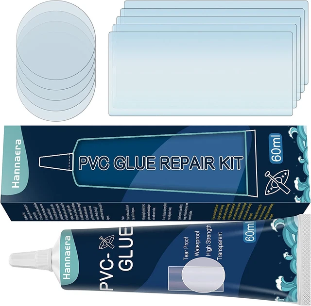 KIT DE RÉPARATION Piscine Gonflable Rustine Transparente Spa Colle PVC ...