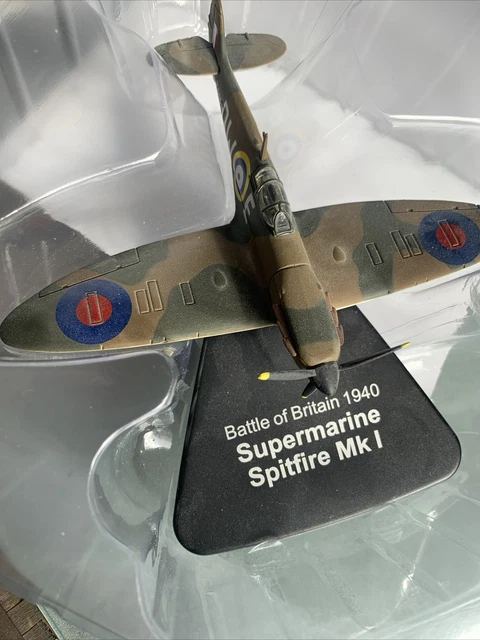 SUPERMARINE SPITFIRE MK 1 Atlas Editions 1/72 Scale - Battle Of Britain 1940 £5.50 - PicClick UK