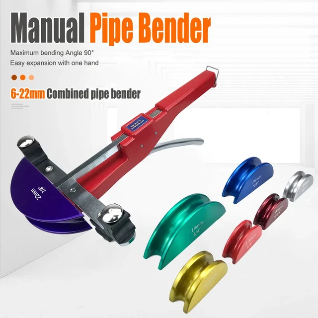 PIPE BENDER RANGE Combination of Copper Manual Bending Machine 6-22mm ...