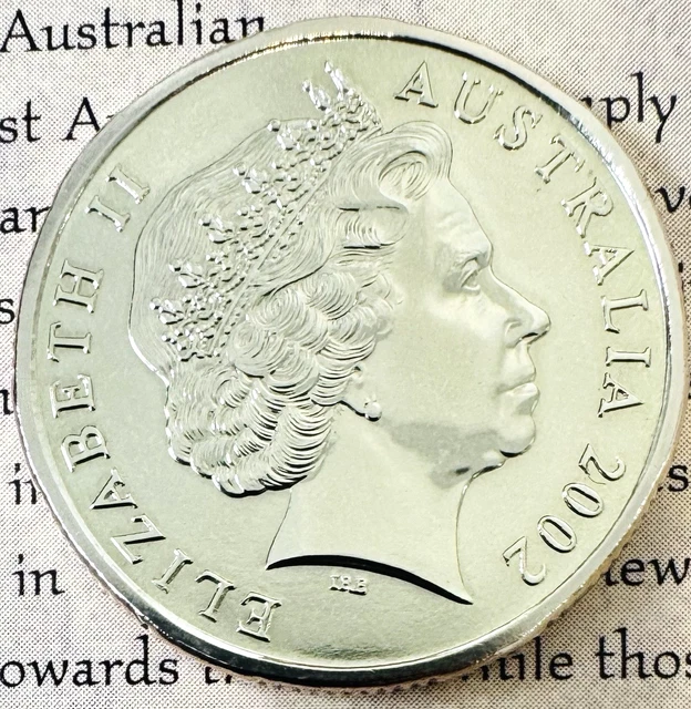2002 $1 ONE Dollar Year Of The Outback Mintmark "C" Uncirculated Coin ...