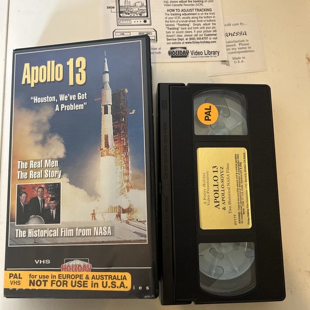 VHS APOLLO 13 Houston, We've Got A Problem The Holiday Video Library ...