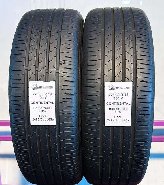PNEU USAGÉ CONTINENTAL CONTIECOCONTACT 6 225/60 R18 104V Estive EUR 57,50 - PicClick FR