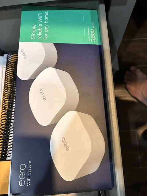 EERO MESH (3RD Generation) Wi-Fi Router/Extender - Pack of 3 $20.00 ...