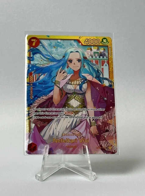 ONE PIECE TCG Nefeltari Vivi AA OP04-118 ENG Kingdoms of Intrigue EUR 6 ...