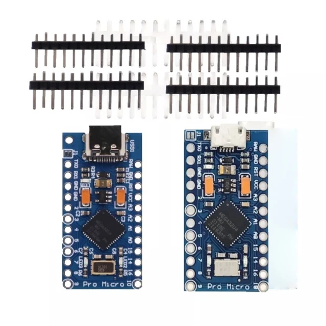 PRO MICRO ATMEGA32U4 5V USB C USB Micro Board Arduino 16MHz Arduino ...