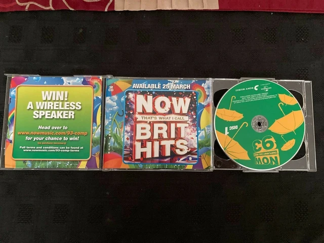 &NOW THAT'S WHAT I Call Music! 93" Various Artists 2 CD Album 2016 EUR ...