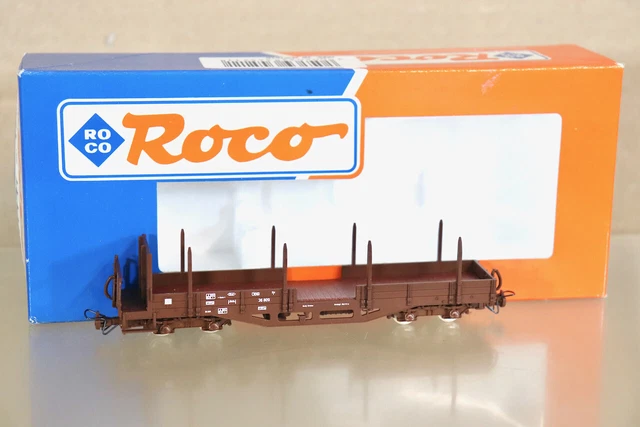 ROCO 34521 HOE Échelle Obb ÖBB Maria Zeller Plat Piquet Wagon 36809 ...