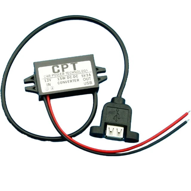 CONVERTISSEUR D'ALIMENTATION LARGE plage de tension 12V 5V 3A ...