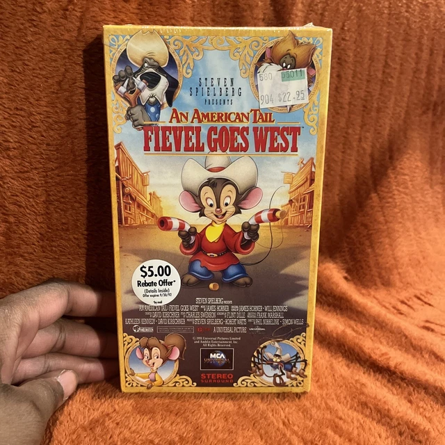 An American Tail Fievel Goes West Vhs 1991 Alle Hunde Gehen In Den