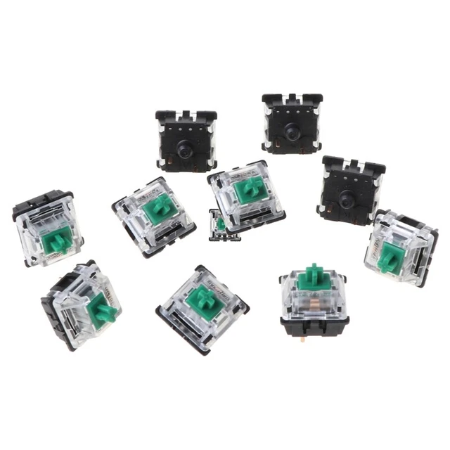LINEAR 80G GATERON Green Keyswitch for Mechanical Keyboard 10PCS £5.17 ...