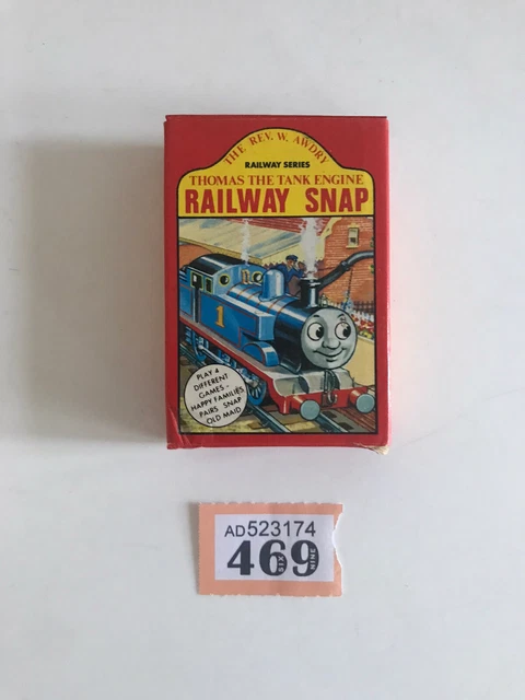 THOMAS THE TANK Engine Railway Snap Card Game 1984 (Mint Condition ...