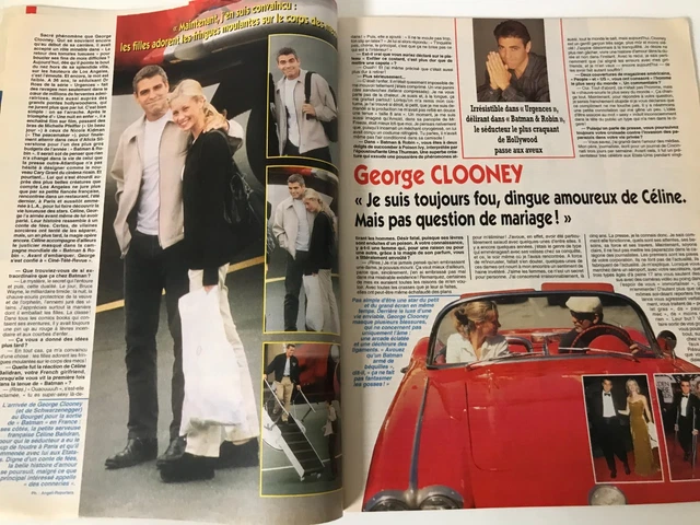 CINE REVUE N°27/1997-GEORGE CLOONEY-DIANA-DON JOHNSON-BATMAN-ELISABETH ...