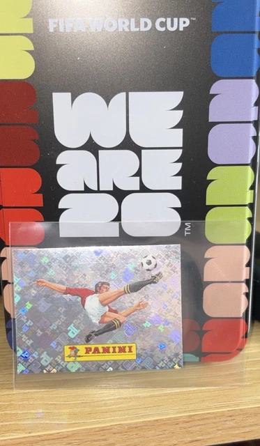 PANINI FIFA WORLD Cup 2026 Hologram Player Portrait Sticker #00 £3.31 ...